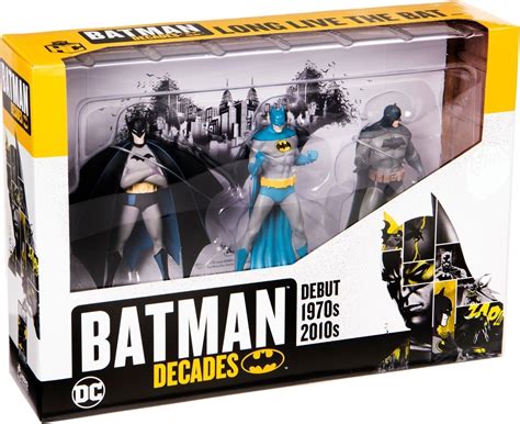 Dc Comics Batman 80th Anniversary 3 Figurines Box Set Dynit