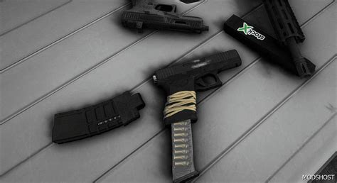 Glock GEN With Switch ETS MAG Replace Animated GTA Weapon Mod ModsHost