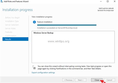 how to backup active directory server 2016 2012 with windows server