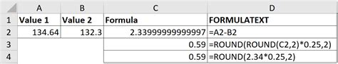 Excel Subtraction And Accuracy A Accounting