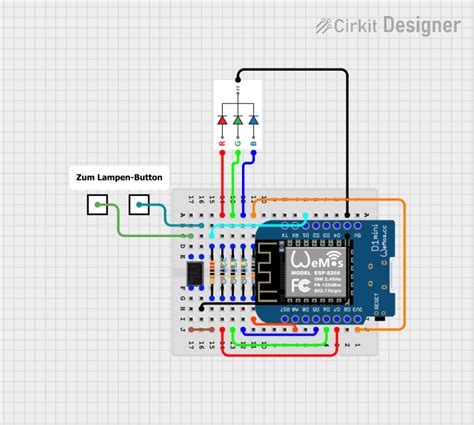 How To Use Rgb Led Light Pinouts Specs And Examples Cirkit Designer