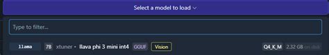 Xtuner Llava Phi Mini Gguf Modl Showing Up As Llama Instead Of Phi In LMstudio
