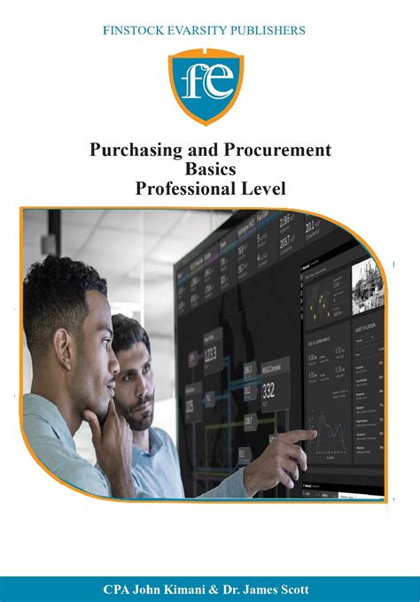 Purchasing And Procurement Basics Proffesional Level Finstock Evarsity Resources