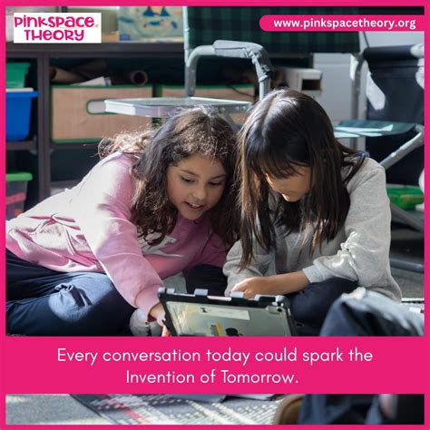 Inspiringyoungminds Collaborationinaction Togetherwebuild Pink Space Theory