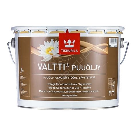 Tikkurila VALTTI Wood Oil 0,9L olej do drewna na tarasy | Sklep Budguru