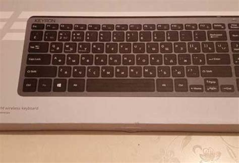 Клавиатура беспроводная Keyron Zero Gravity Санкт Петербург Комьютерные аксессуары и