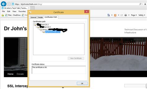 Ssl Interception Troubleshooting Dr Johns Tech Talk