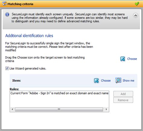 The Application Screens Pane Netiq Securelogin Application Definition Wizard Administration Guide