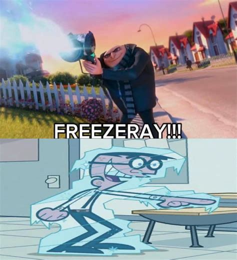 Gru Freezes Crocker By Pharrel3009 On Deviantart