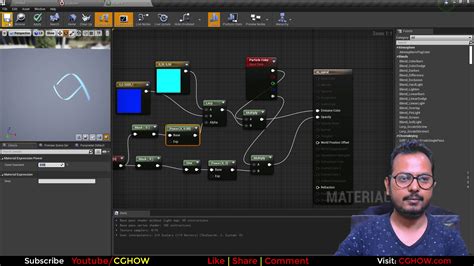 Projectile FX in UE4 Niagara - CGHOW | Ashif Ali