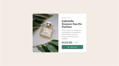 Frontend Mentor Responsive Card Component Coding Challenge Solution