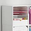 Amazon Com Simply Tidy White Modular Panel Cube Organize Paperwork And Documents For Home