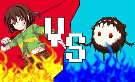 Chara VS Chocoron by UNDERTICKLING on DeviantArt