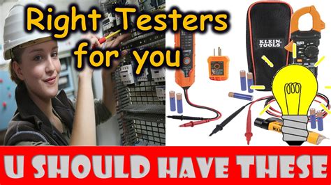 8 Different Types Of Electrical Testers And How To Choose One 8