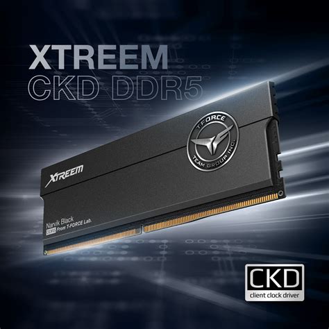 十銓科技推出t Force Xtreem Ckd Ddr5桌上型記憶體 十銓科技 Team Group Inc