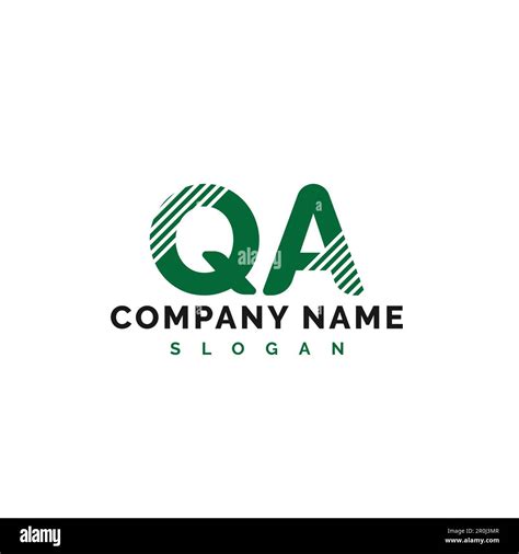 Qa Letter Logo Design Qa Letter Logo Vector Illustration Vector