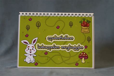 აქტივობა ბავშვებისთვის ლაბირინთი 12 დავალება