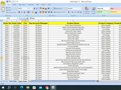 Excel Data Entry Data Cleaning And Formatting Service With 100