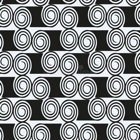 Seamless Pattern Modern Stylish Abstract Texture Stock Illustration