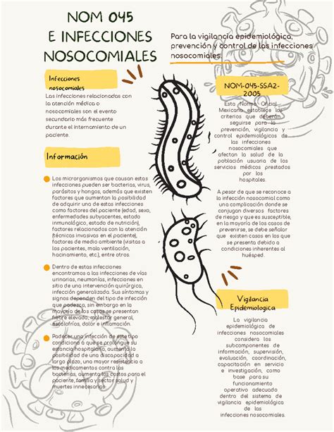 Nom045 Infografía Resumida De La Nom 045 Para La Vigilancia