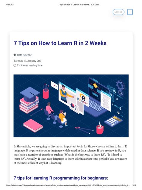 7 Tips On How To Learn R In 2 Weeks Pdf