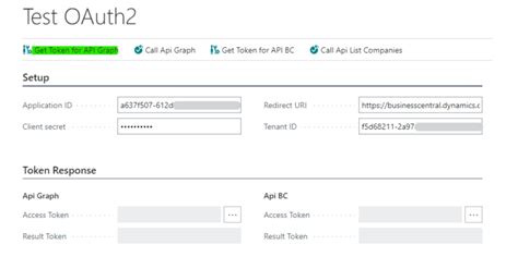 How To Get Access Token In Business Central Using Oauth2 Codeunit
