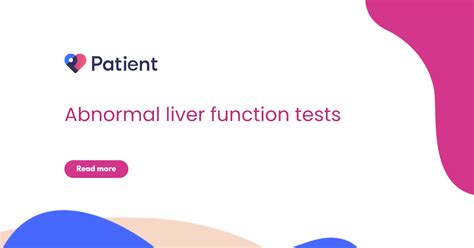 Abnormal Liver Function Tests Doctor