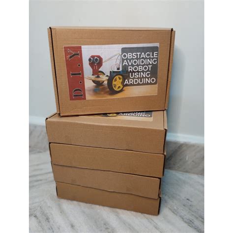 DIY Obstacle Avoider Robot Agarwal Electronics