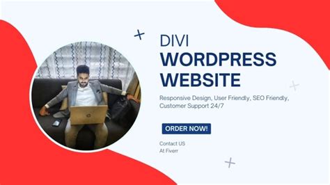 design a divi wordpress website using divi theme builder by fastload