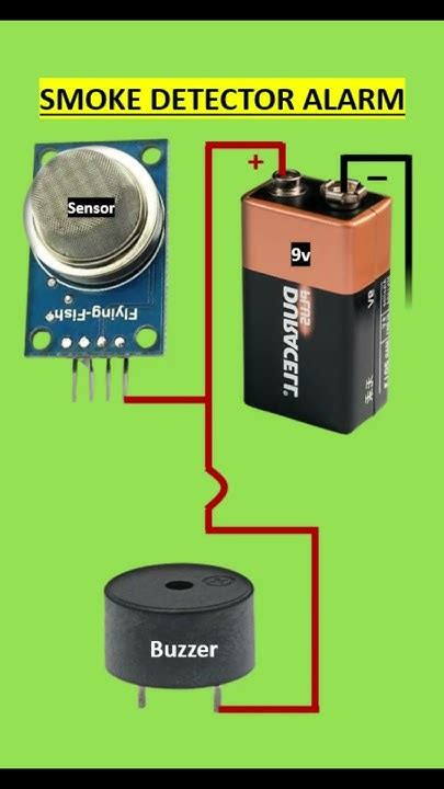 Smoke Detector Alarm Sensor Arduino Smokesensor Youtube