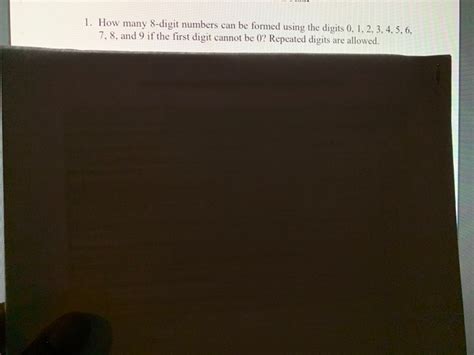 solved 1 how many 8 digit numbers can be formed using the