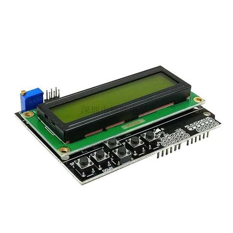 Lcd1602 Character Lcd Screen Inputoutput Expansion Board Lcd Keypad Shield Shopee Philippines