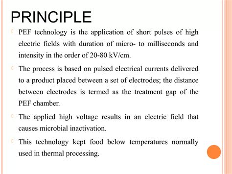 Pulsed Electric Field Ppt