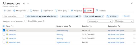 Manage Lab Accounts In Azure Lab Services Azure Lab Services
