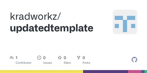 GitHub Kradworkz Updatedtemplate