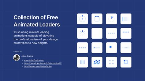 Collection Of Free Animated Loaders Figma