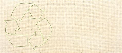 자수 화살표가있는 수평 배경은 베이지 색 캔버스 질감에 기호를 재활용합니다 자수에 대한 스톡 사진 및 기타 이미지 자수 재활용 재활용 기호 Istock