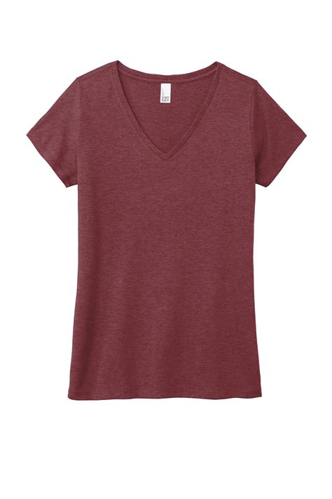 District Womens Perfect Tri V Neck Tee Product Online Apparel Market