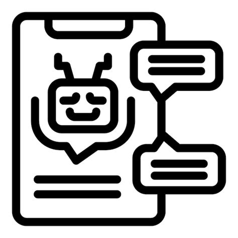 premium vector chatbot giving support online using mobile app