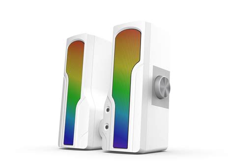 Power Music Audio Center Pc Computer Subwoofer Speaker Gaming Led Light Blue Tooth Speaker For