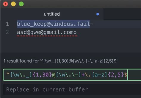 Regular Expressions Notes