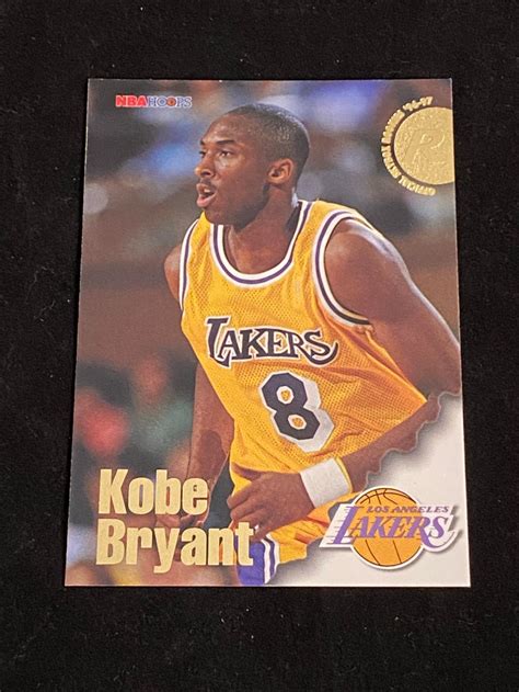 Sold Price Nm Mt 1996 97 Nba Hoops Kobe Bryant Rookie 281