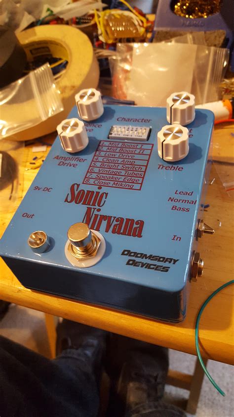 Just Finished Building This For A Friend Sansamp Classic Clone R