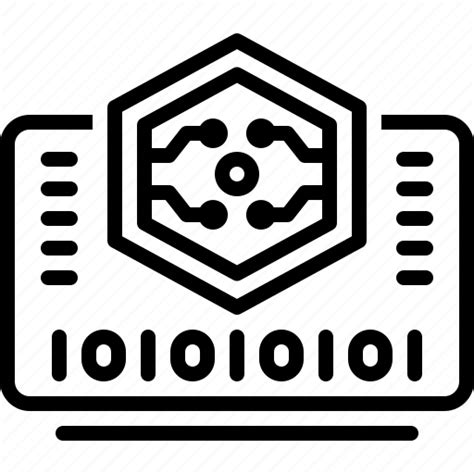 Bytes System Coding Binary Digital Coding Program Database Icon