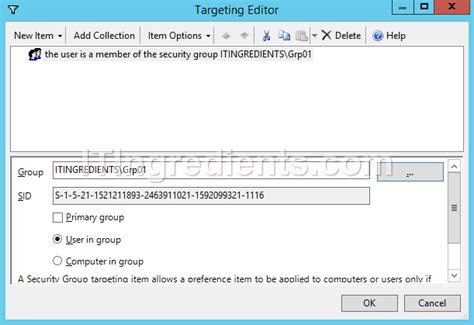 How To Map Drive Using Item Level Targeting Gpo
