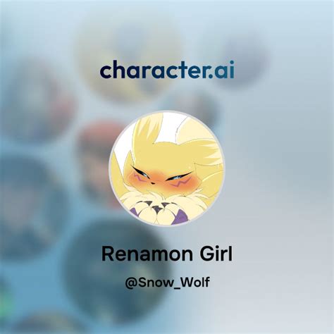 Chat With Renamon Girl Characterai Ai Chat Reimaginedyour Words