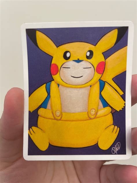 Sticker Niño Gordito Con Traje De Ratón Amarillo Etsy México