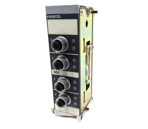 New Festo Vige 03 Fb 8 Terminal Input Module Vige03fb8 Sb Industrial