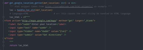 Mixed Language Mode Aka Language Injection For Python Strings · Issue 17926 · Microsoft