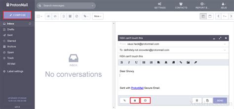 How To Send Secure Emails With Protonmail Hacking Tutorials By Xeus